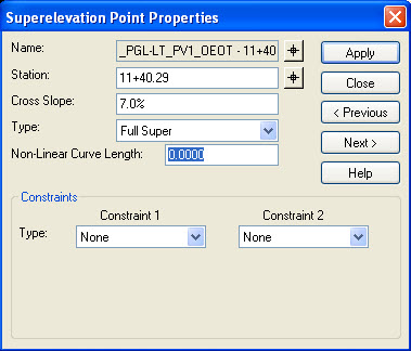 Corridor Modeling Design Process - All Items